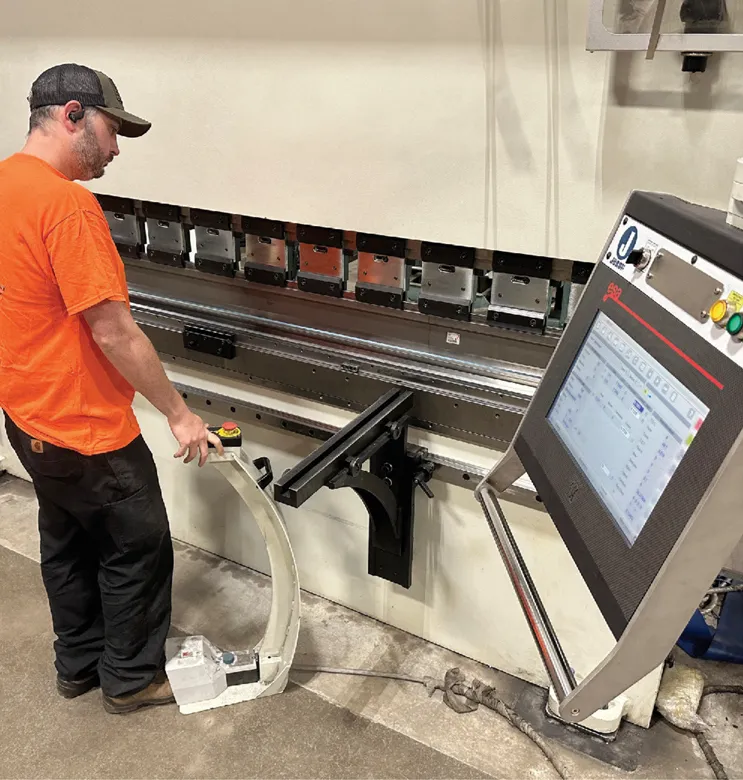 Accurate Angles: Tooling technology helps fabricator bend precise parts ...