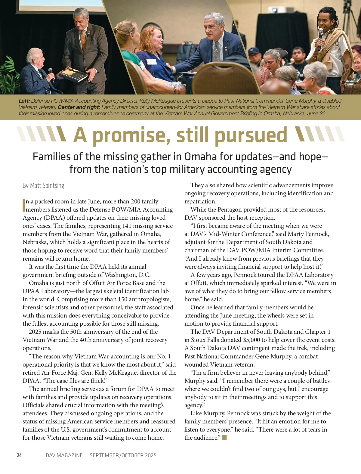 DAV Magazine September/October 2025 Page 24