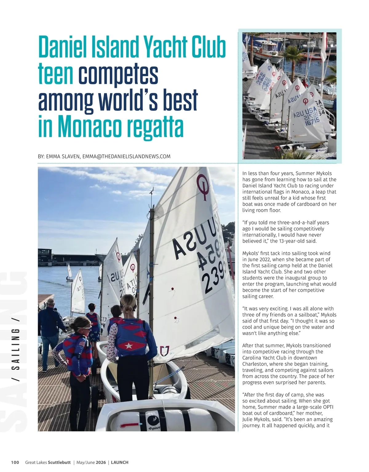 Great Lakes Scuttlebutt • 2026 Launch • Page 100