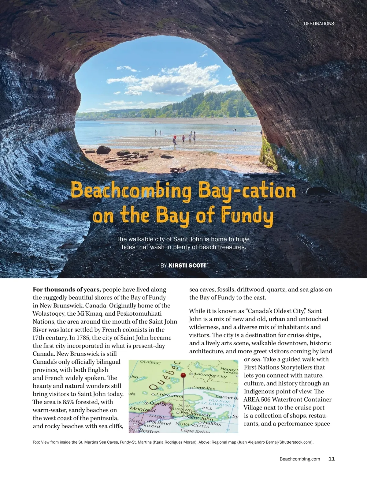 Beachcombing Magazine July/August 2025 Page 11