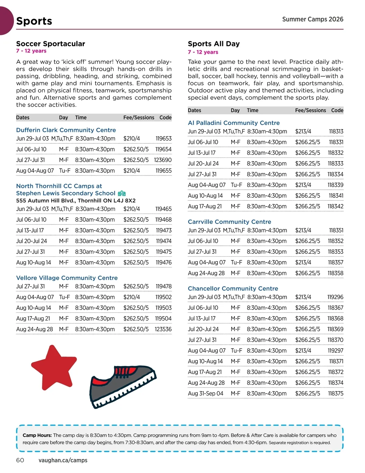 Summer Camps Brochure • 2026 Summer Camps • Page 60