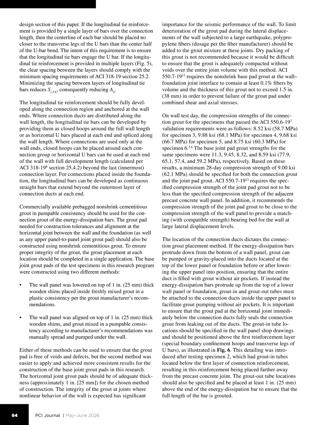 PCI Journal • May/June 2026 • Page 64