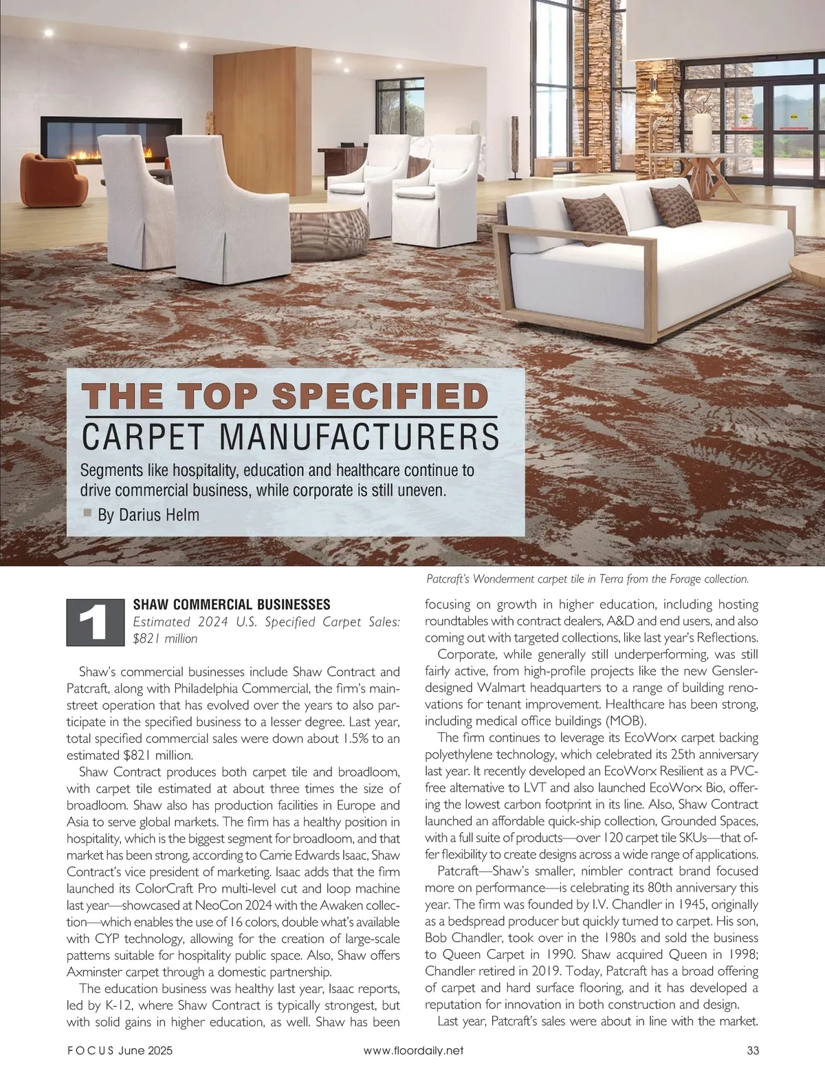 Floor Focus • June 2025 • Page 32