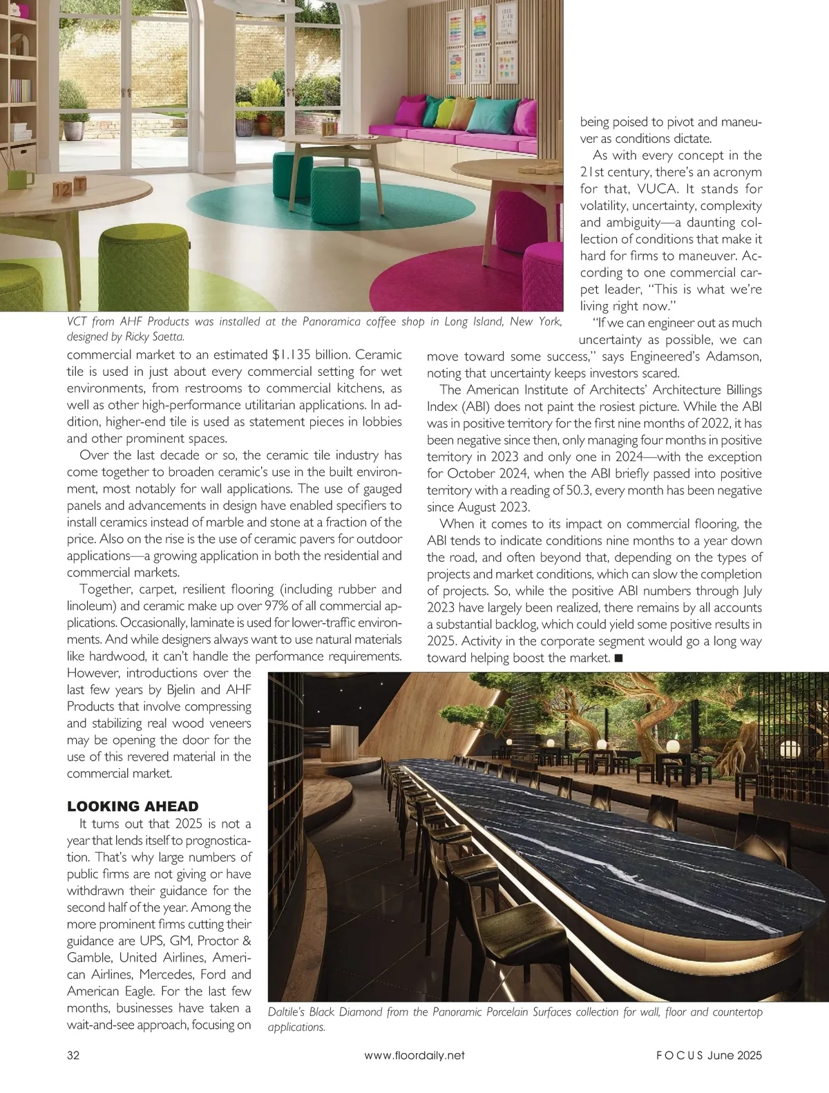 Floor Focus • June 2025 • Page 32