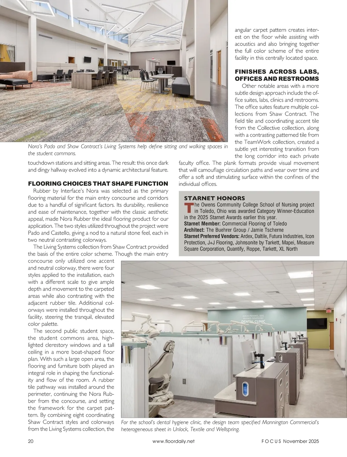 Floor Focus • November 2025 • Page 20