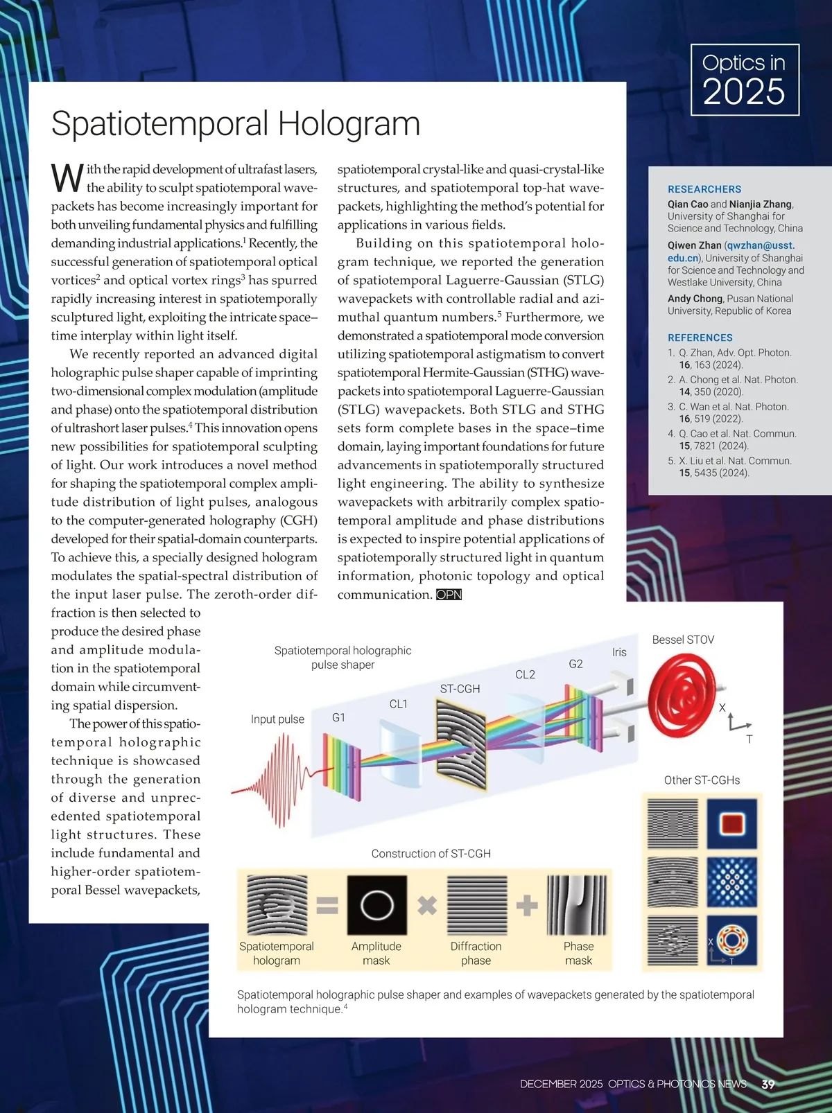 Optics & Photonics News December 2025 Page 39