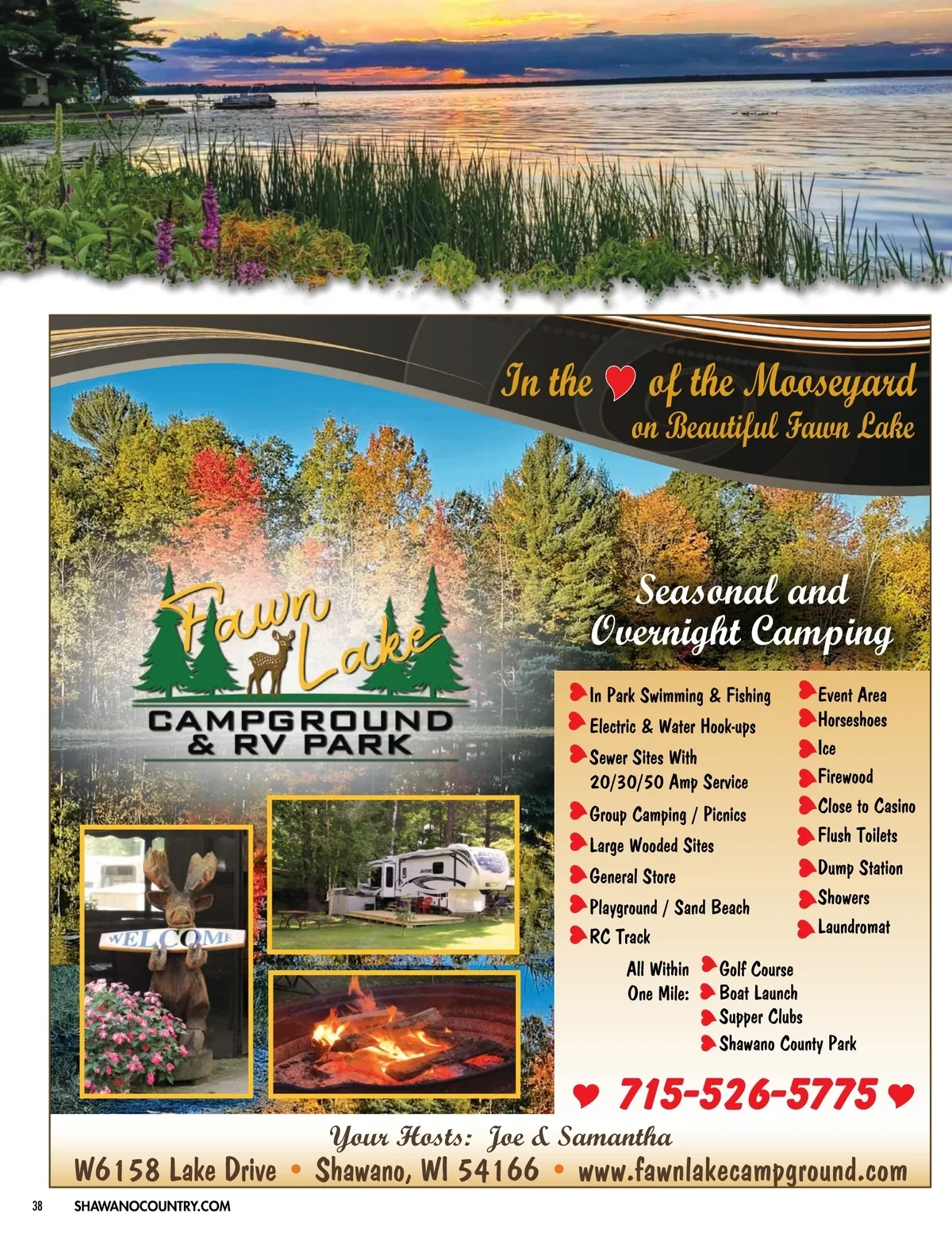 Shawano Country Visitor Guide • 2026 • Page 38