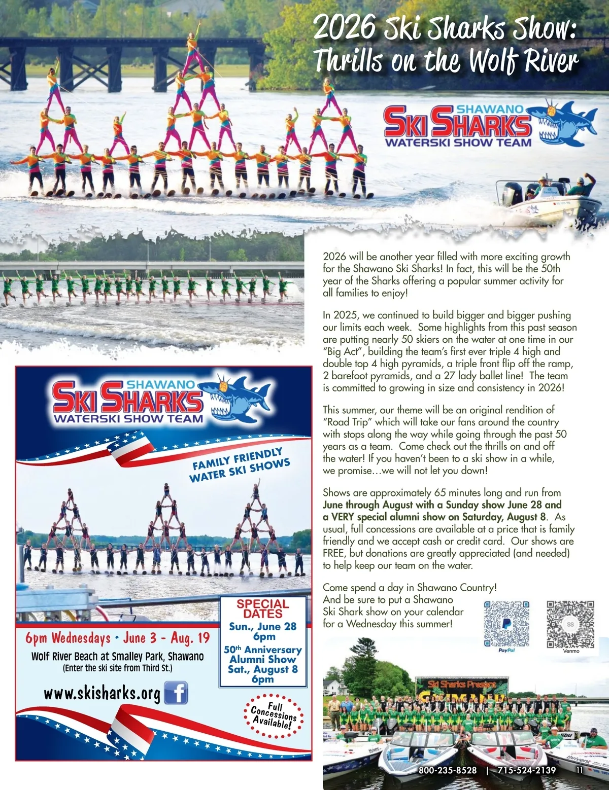 Shawano Country Visitor Guide • 2026 • Page 10