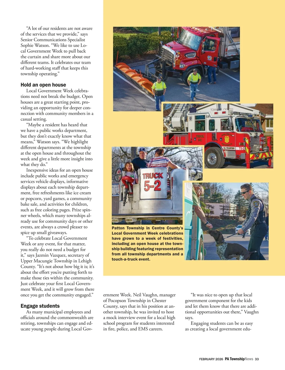 PA Township News • February 2026 • Page 32