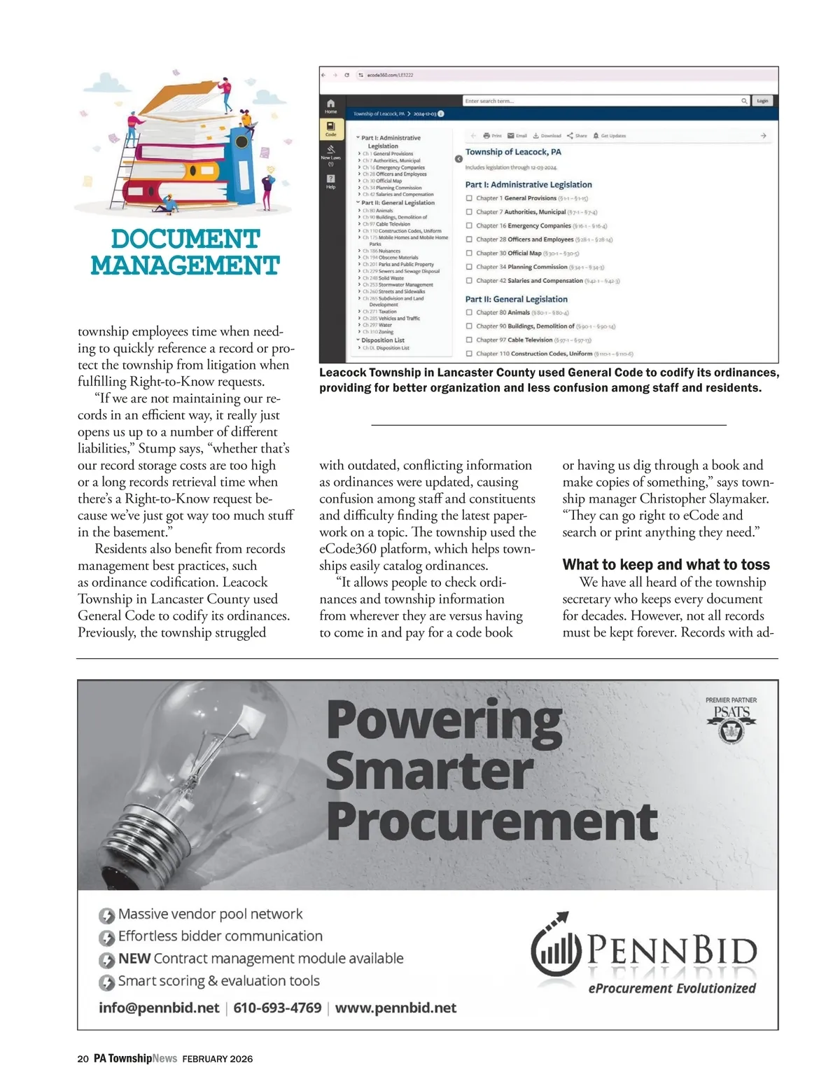 PA Township News • February 2026 • Page 20