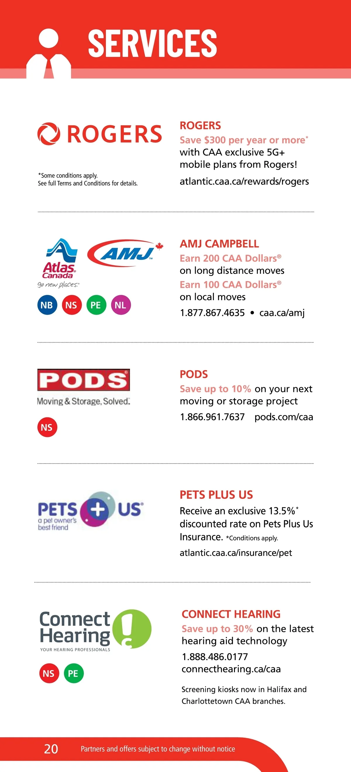 CAA Member Rewards Guide CAA Member Rewards Guide December 2025 Page 20