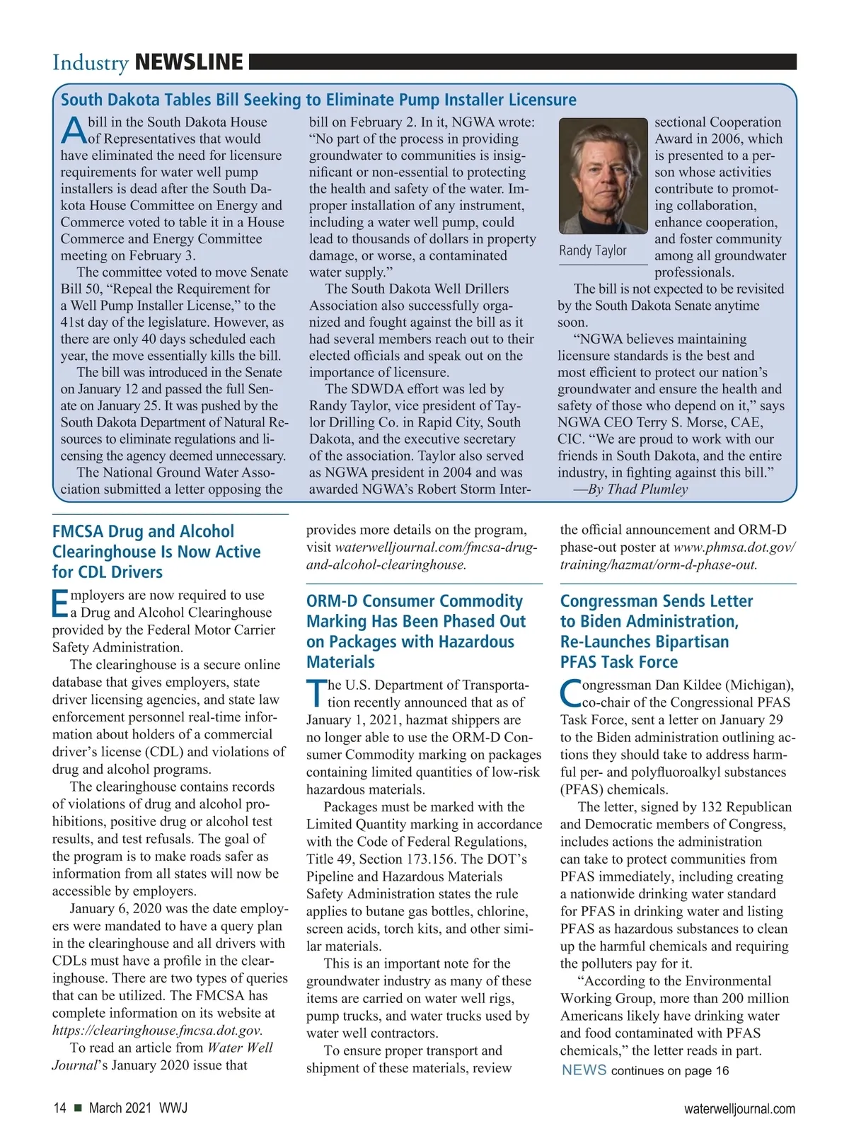 Water Well Journal March 2021 Page 14