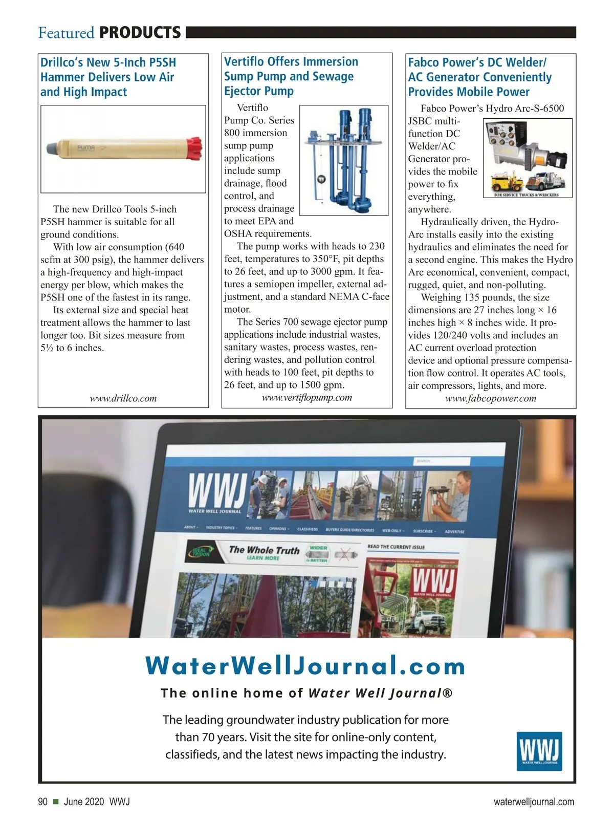 Water Well Journal June 2020 Page 90